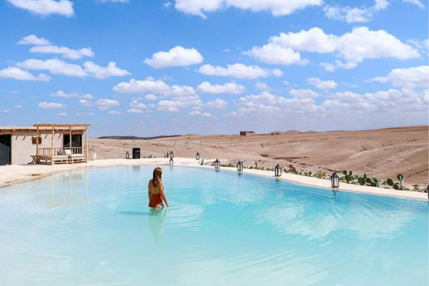 Séjour de luxe dans un luxary camp au désert d'Agafay